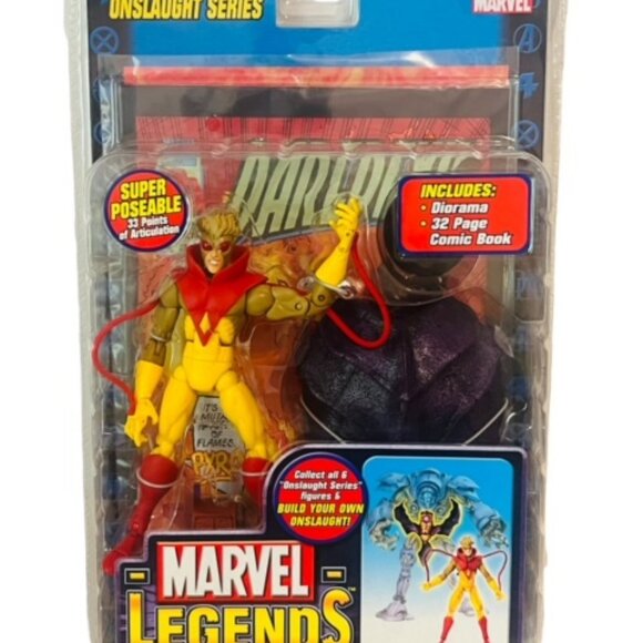 Marvel | Toys | Pyro Marvel Legends 205 Action Figure Toybiz Moc ...